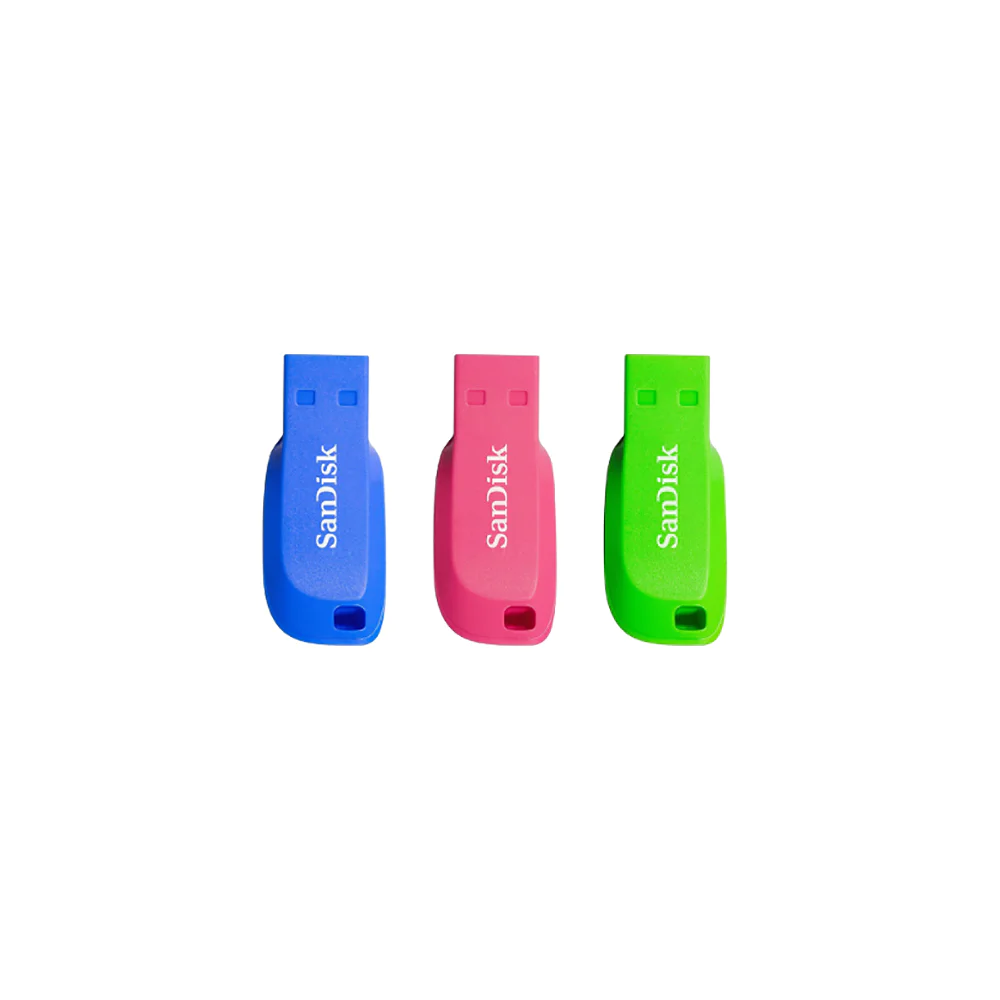 Cruzer Blade USB Flash Drive 3-pack - 16GB