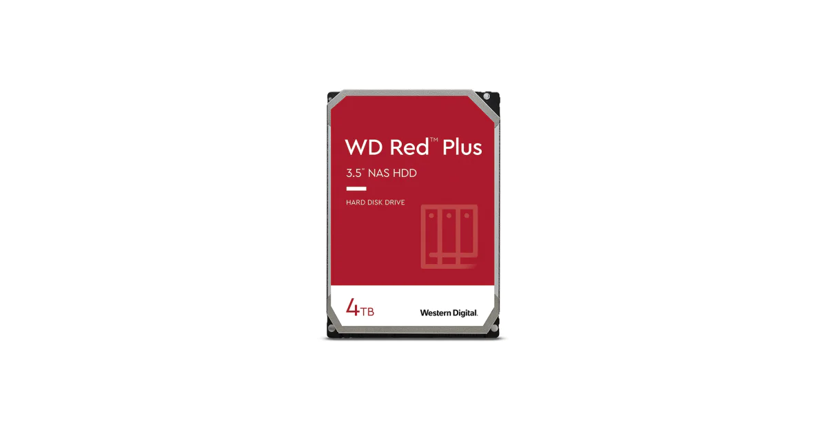 Western Digital Red Plus 4TB HDD